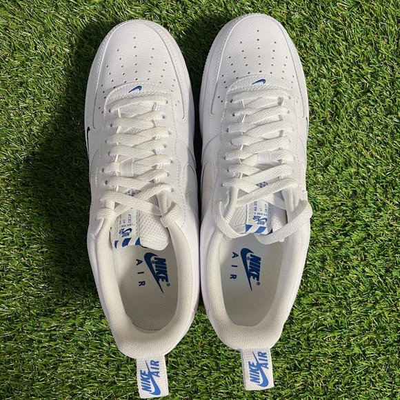 Nike | Shoes | Nike Air Force 7 Reflective Multi Swoosh White Blue ...